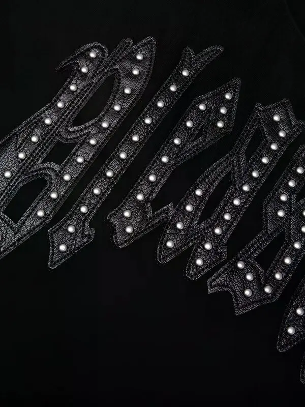 PLEASURES Studded Crewneck T-shirt
