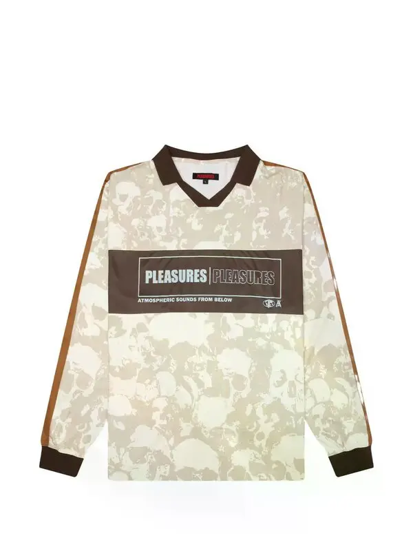 PLEASURES Long Sleeve Skull Jersey