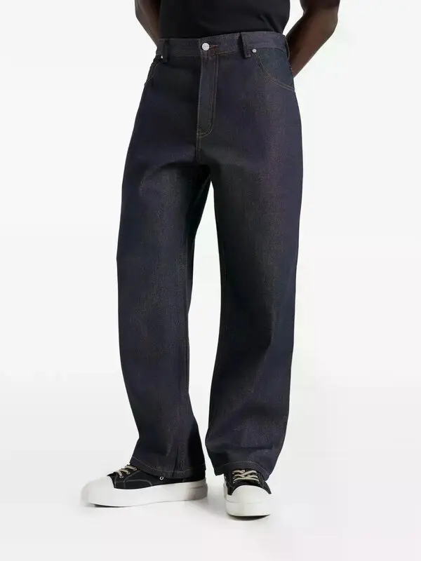 Manière De Voir Indigo Relaxed-fit Denim Jeans