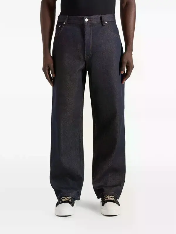 Manière De Voir Indigo Relaxed-fit Denim Jeans