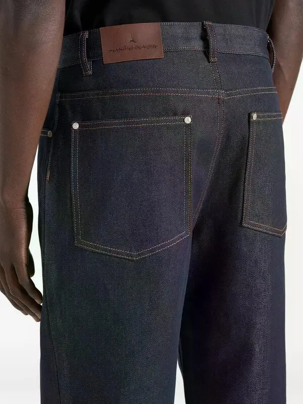 Manière De Voir Indigo Relaxed-fit Denim Jeans
