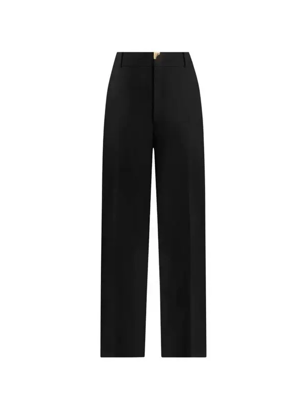 Manière De Voir Doria Pleated Trousers - Black