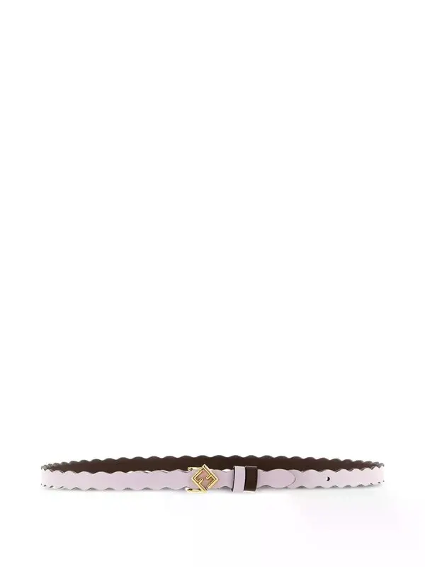 Fendi Ff Diamonds Reversible Leather Belt