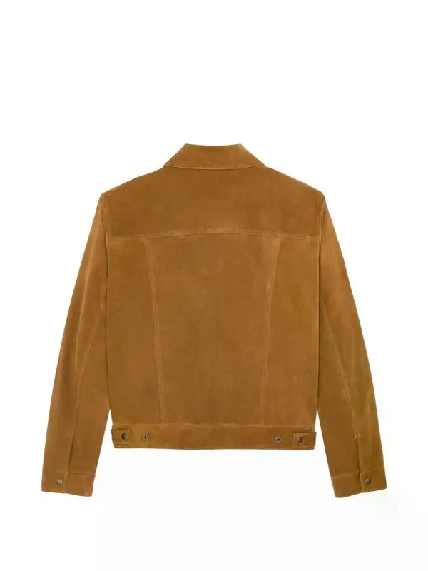 Saint Laurent Buttoned Calfskin Jacket