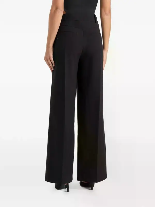 Manière De Voir Maniere De Voir Beryl Wrap Tailored Trousers With Hardware Detail