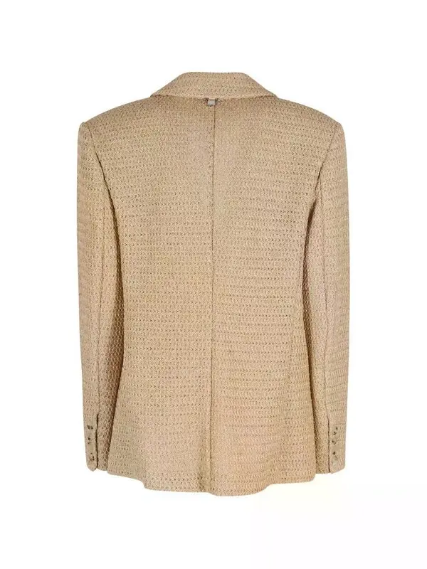 Giuseppe Di Morabito Crochet Double-breasted Blazer