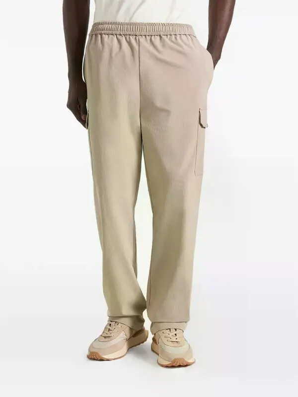 Manière De Voir Rayan Elasticated Cargo Pants - Neutrals