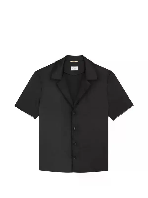 Saint Laurent Lace-trim Silk Shirt