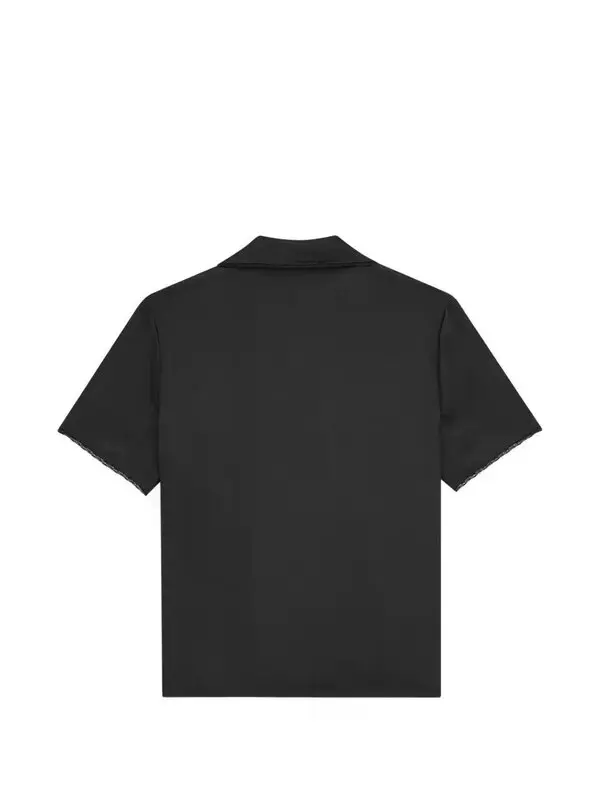 Saint Laurent Lace-trim Silk Shirt