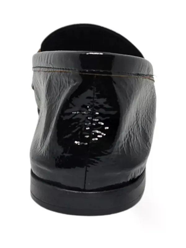 Casadei Logo-plaque Strap Loafers - Black