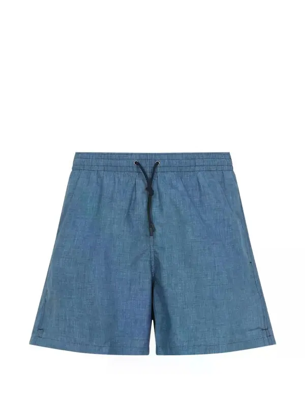 Canali Drawstring Swim Shorts - Blue