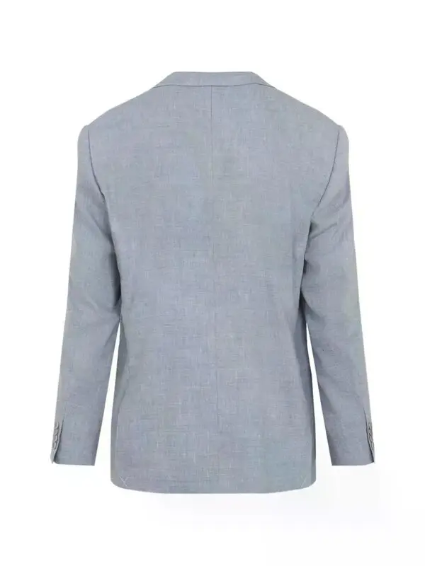 Canali Button-fastening Linen Suit