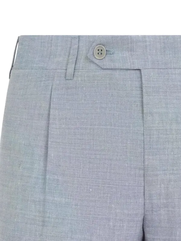 Canali Button-fastening Linen Suit