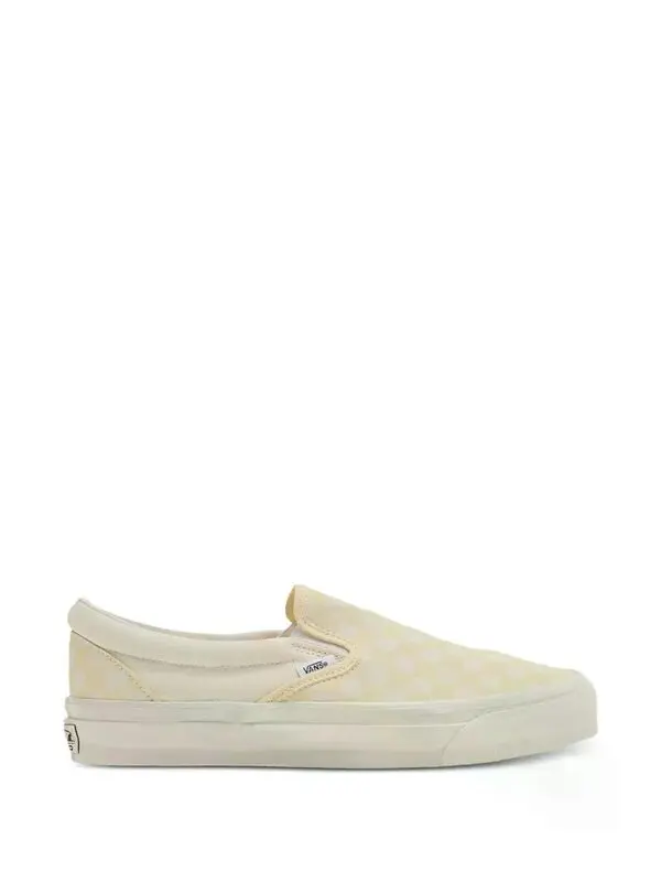 VANS Checkered Slip-on Loafers - Neutrals