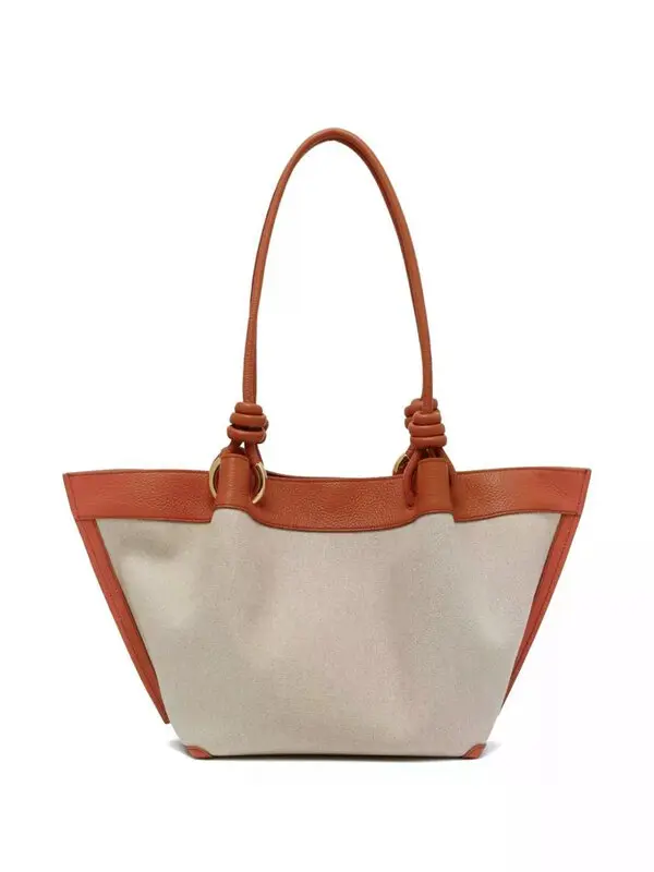 COCCINELLE Knot-detail Tote Bag - Neutrals