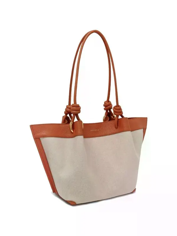 COCCINELLE Knot-detail Tote Bag - Neutrals
