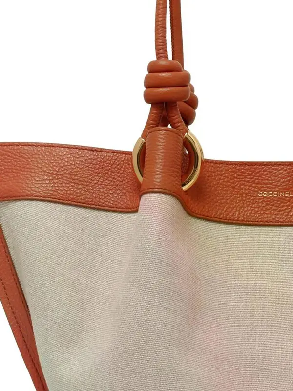 COCCINELLE Knot-detail Tote Bag - Neutrals