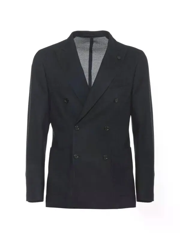 LARDINI Double-breasted Blazer