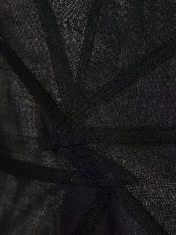 YEHUAFAN Geometric Button Jacket