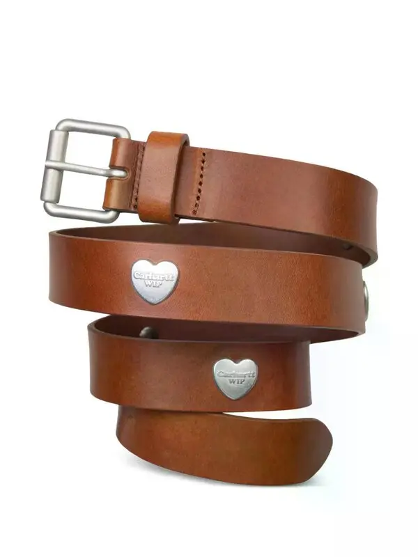 Carhartt Work In Progress Heart Leather Belt