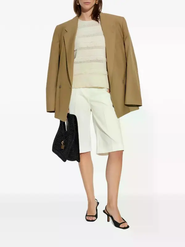 Max Mara Fringed Knit Top