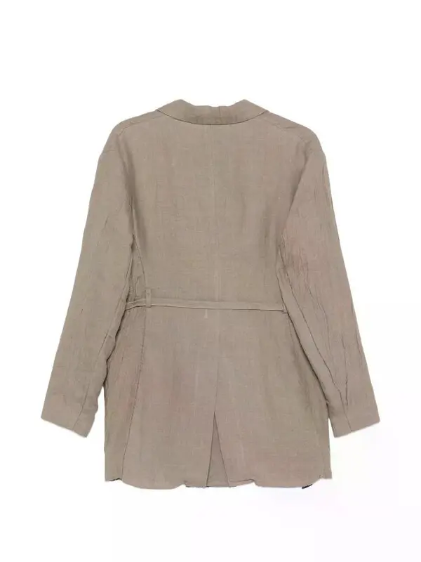 Masnada Double-breasted Belted Blazer