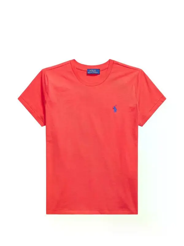 Polo Ralph Lauren Embroidered Crewneck T-shirt - Red