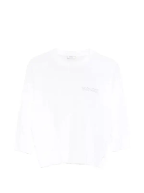 Peserico Crew-neck Sweater - White