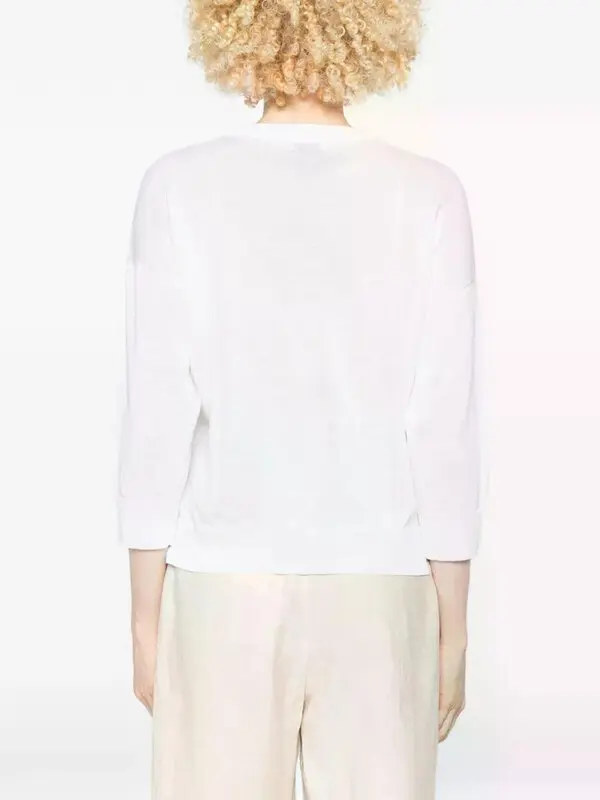 Peserico Crew-neck Sweater - White