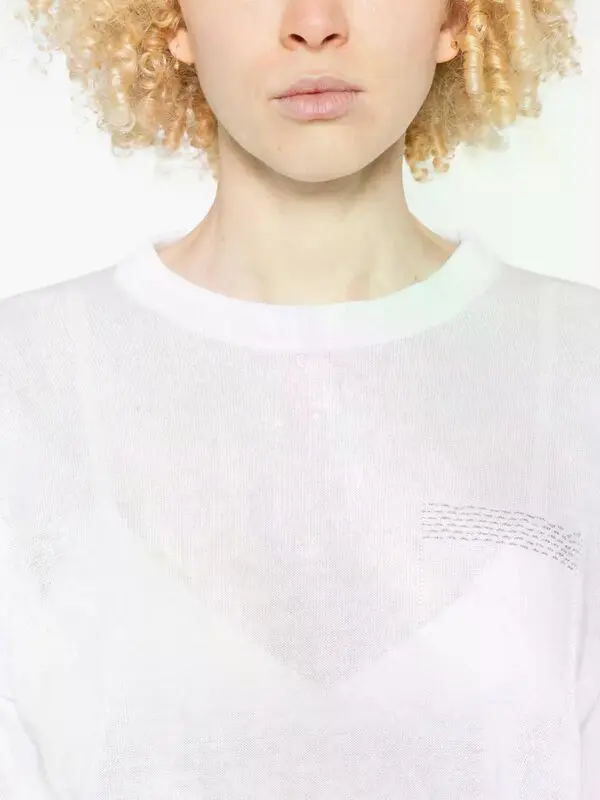 Peserico Crew-neck Sweater - White