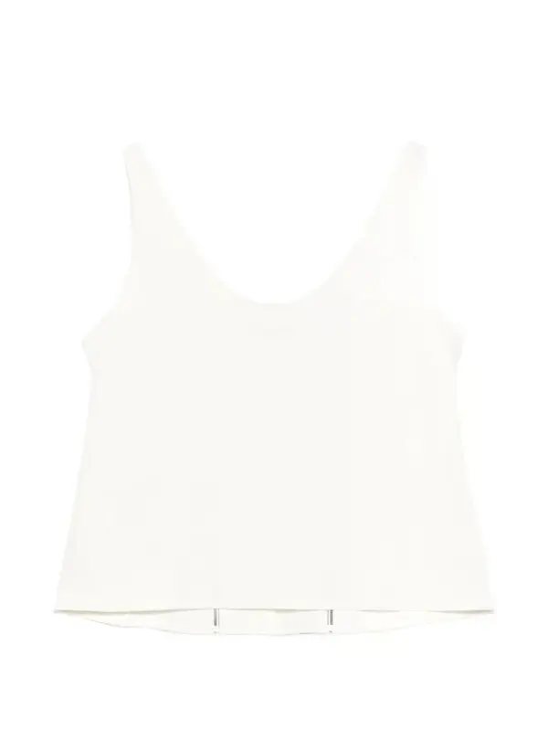 LOW CLASSIC Striped Button Top - Neutrals