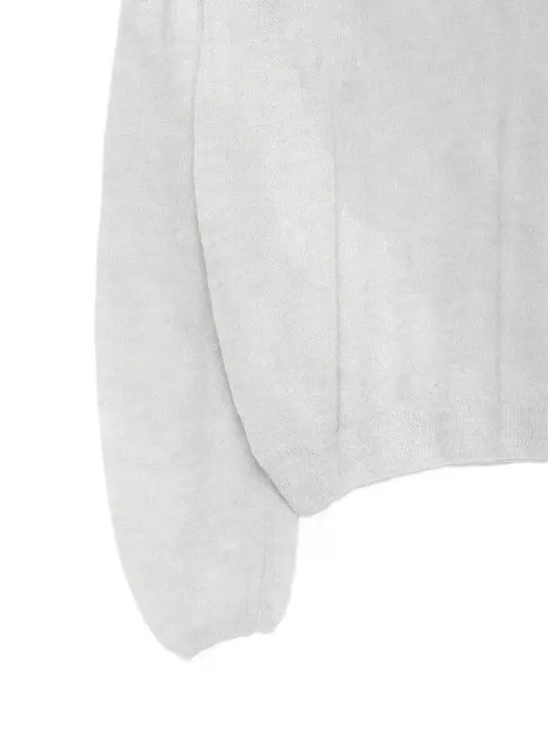 LOW CLASSIC V-neck Fine Knit Sweater