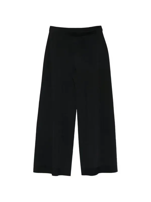 D.exterior Elasticated-waist Trousers - Black