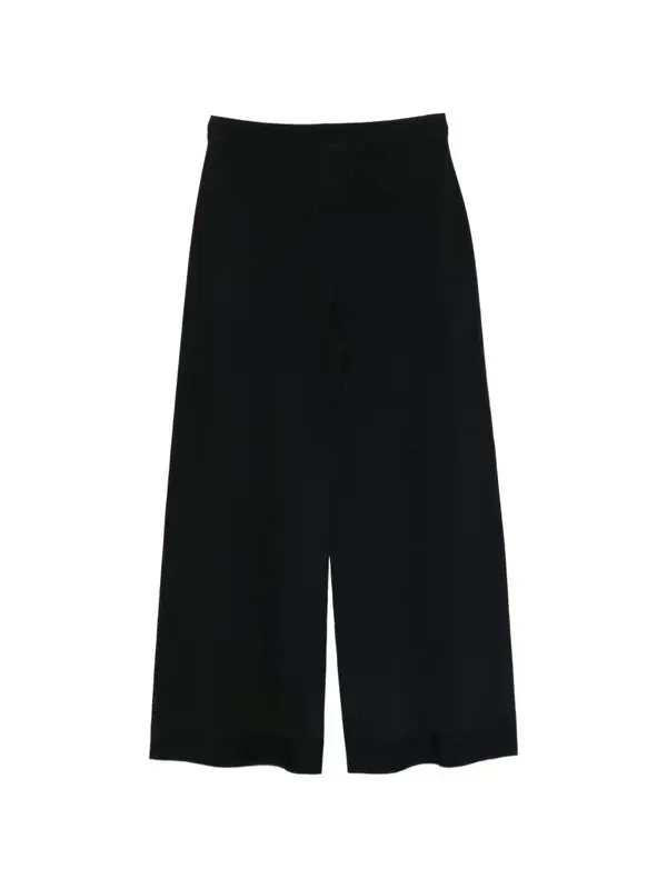D.exterior Elasticated-waist Trousers - Black