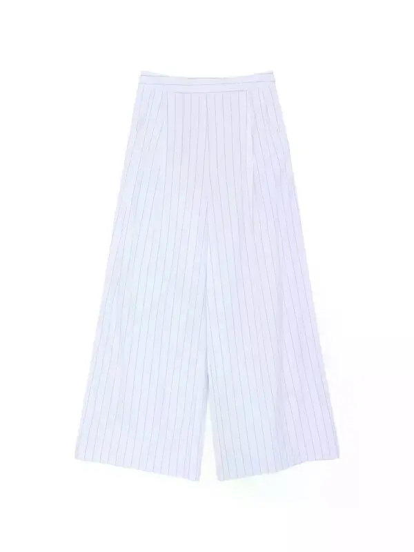 Erika Cavallini Pinstriped Pleated Trousers