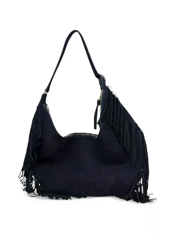 ORTIGNI Fringed Shoulder Bag