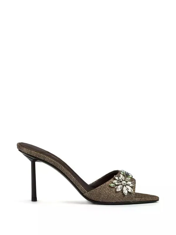 LE SILLA Prairie Floral-motif Mules