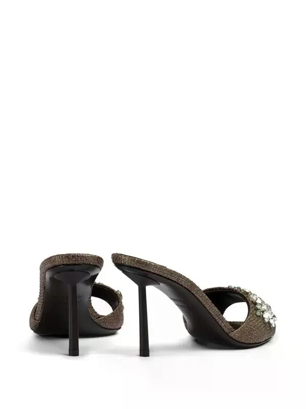 LE SILLA Prairie Floral-motif Mules