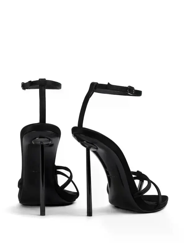 LE SILLA Gisele Stiletto Sandals - Black