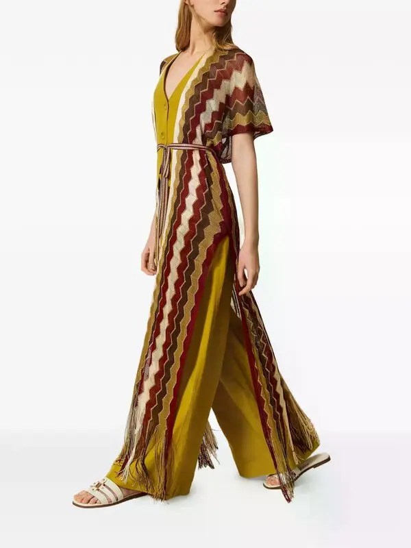 TWINSET Zigzag-pattern Kimono
