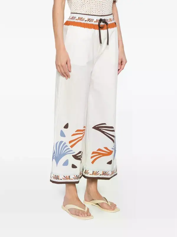 Herno Printed Drawstring Trousers