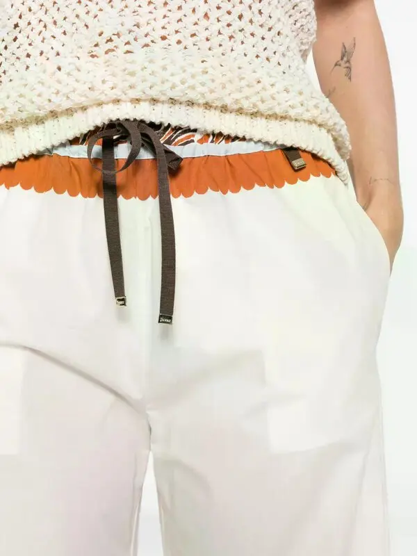 Herno Printed Drawstring Trousers
