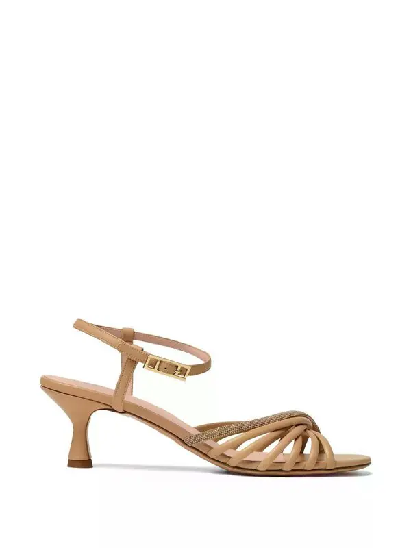 Fabiana Filippi Embellished Strap Pumps