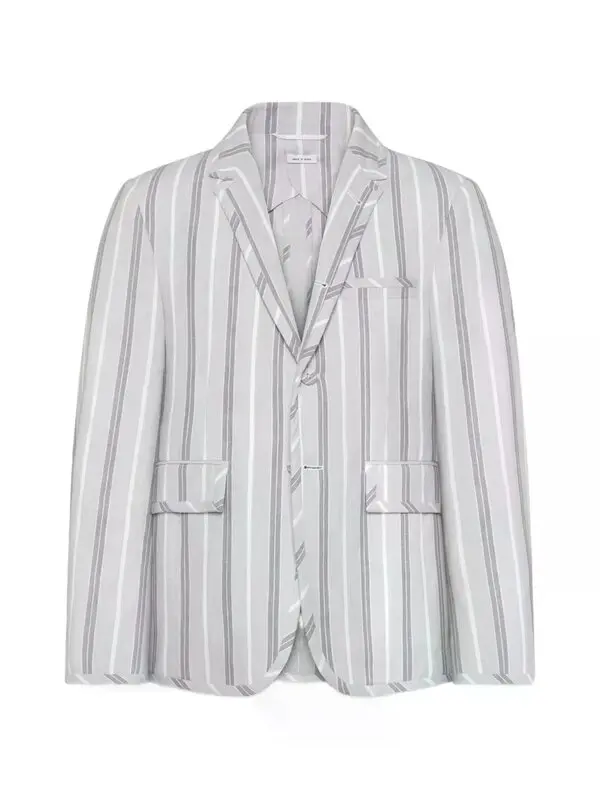 Thom Browne Madras Striped Blazer