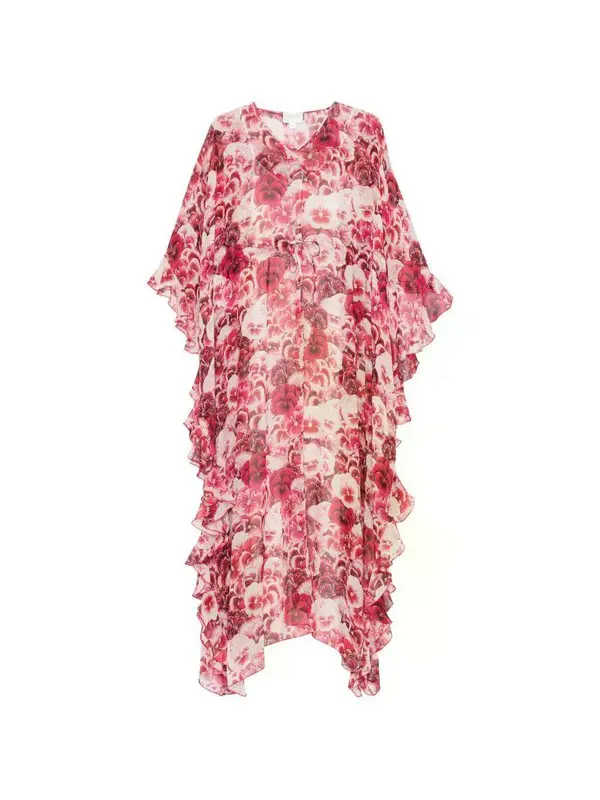 Giambattista Valli Floral-pattern Maxi Dress - Pink