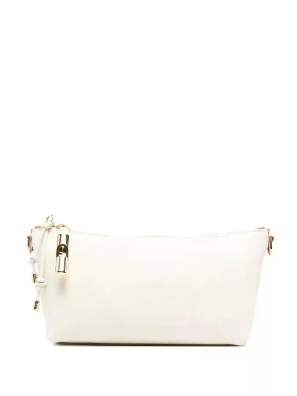 Furla Debby Leather Shoulder Bag - Neutrals