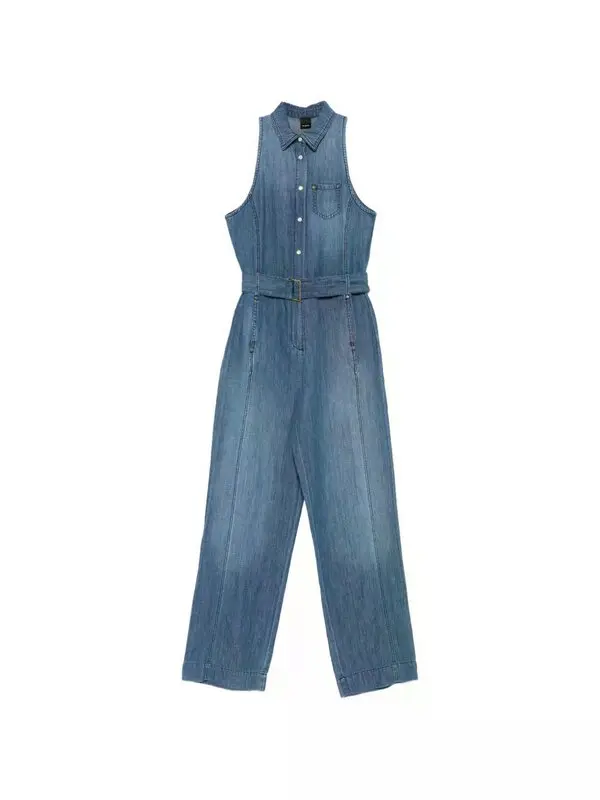 Pinko Belted Jumpsuit - Blue