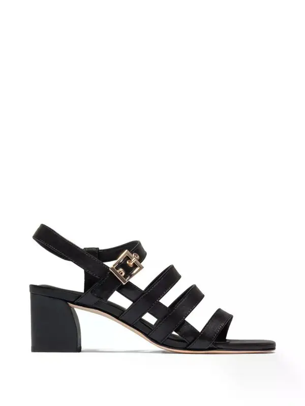 Bernardo Novi Strappy Buckle Sandals - Black