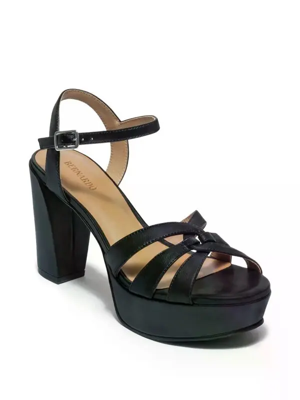 Bernardo Platform-heel Sandals - Black