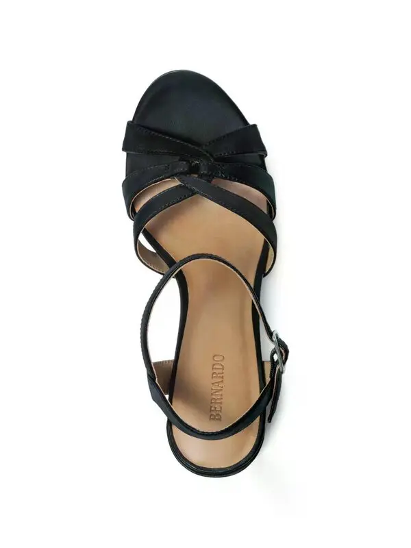 Bernardo Platform-heel Sandals - Black